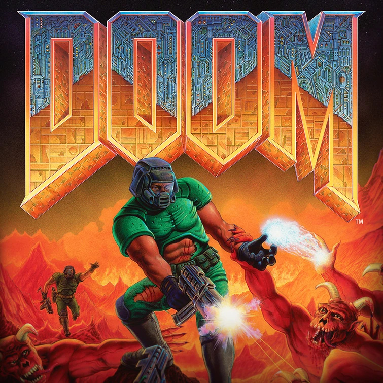 Who is the marine in the background (DOOM 1993) | Fandom