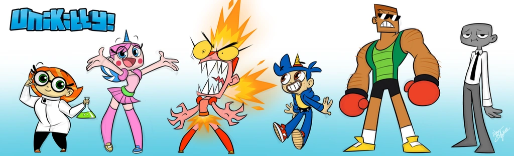 all of my human unikitty designs that i made a few months ago, i forgot ...