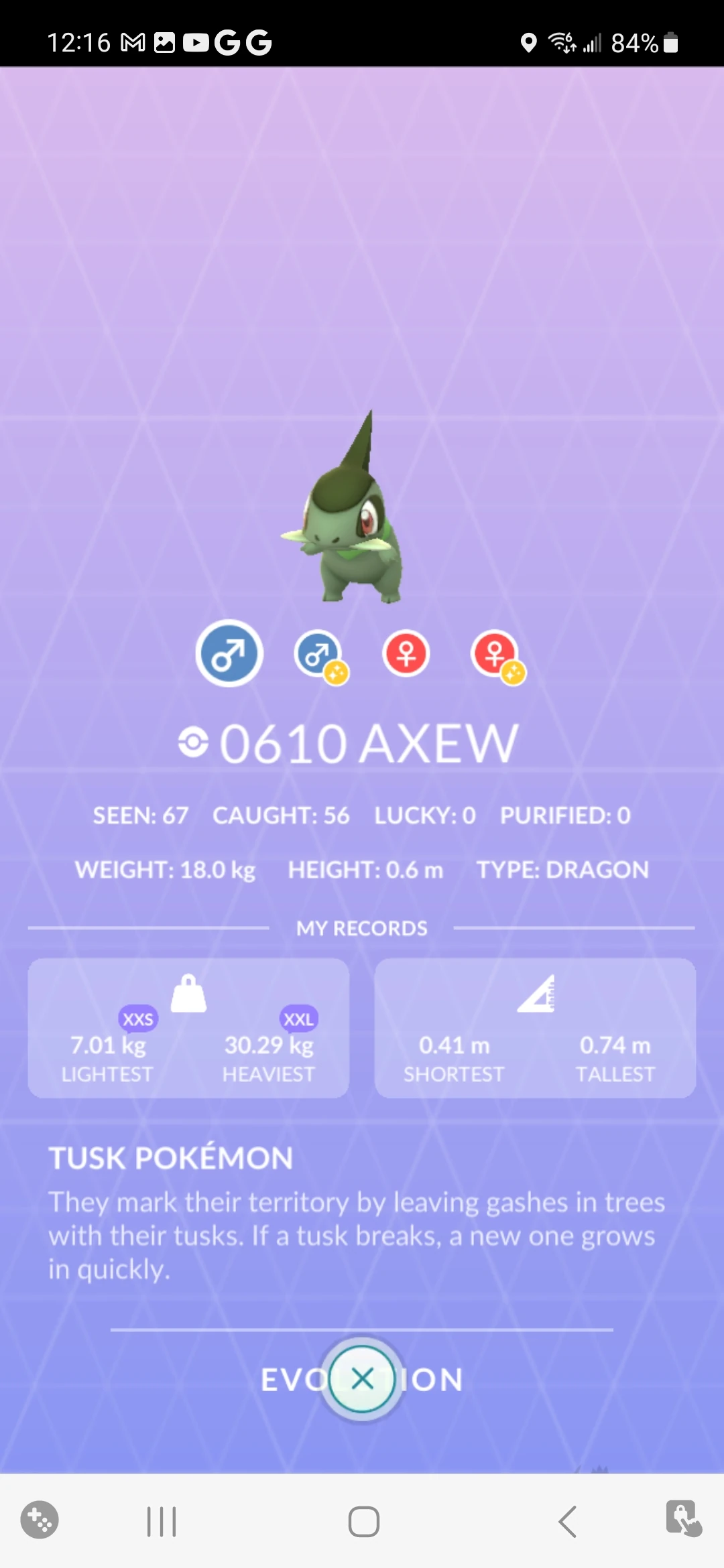 Axew Community Day Results | Fandom