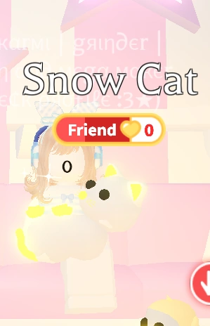 i made a my dp! a mega snow cat! | Fandom