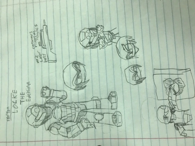 Turning random characters into Mobians: Spartan Locke | Fandom