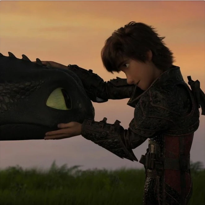 Hiccup saying goodbye to Toothless | Fandom