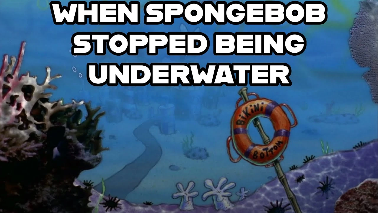 How Spongebob Lost Its Underwater Atmosphere - NOOOOOOO!!!! NOT AGAIN ...
