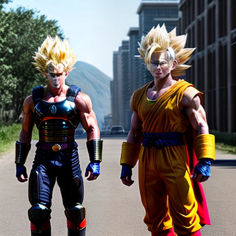 The Godliest Ai Art of Goku and Vegeta | Fandom