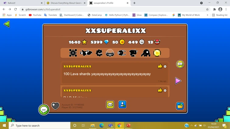 GD icon set review #4 dottedd | Fandom