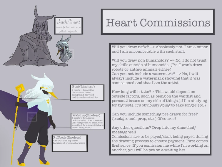 My Commissions are now open! | Fandom