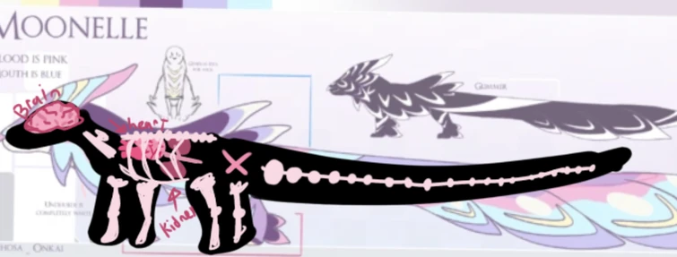 Moonelle anatomy | Fandom