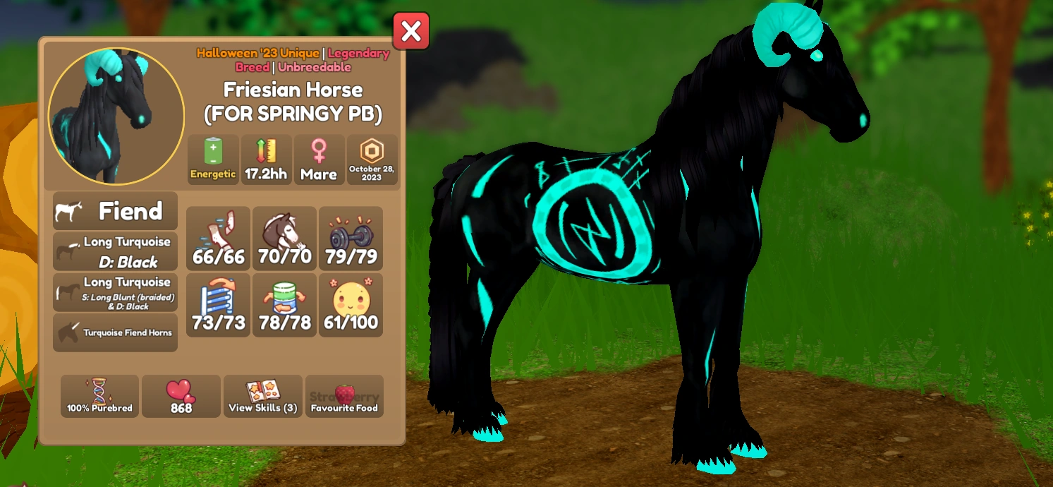 name, tack, accs, possibly dyes? | Fandom