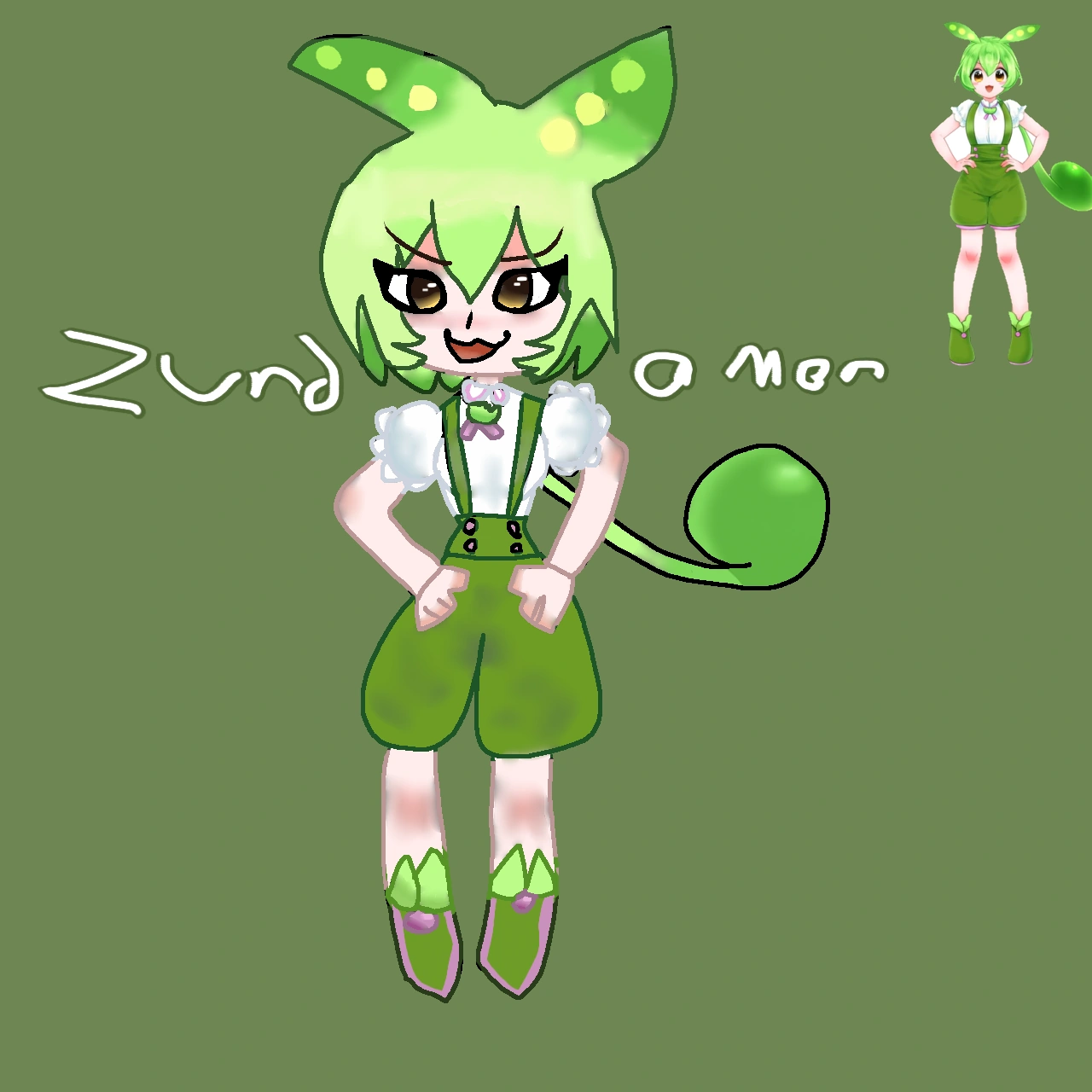 Zundamon fanart | Fandom