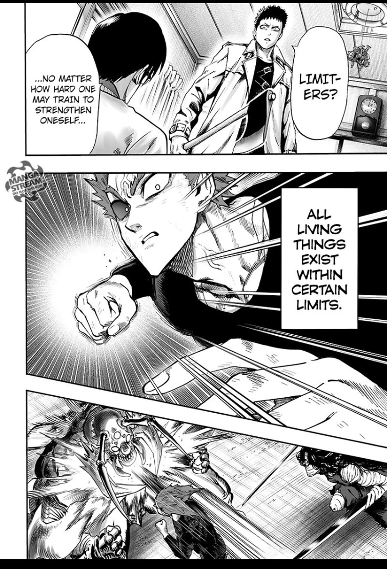does saitama have infinite power if he trains cause he removed his ...