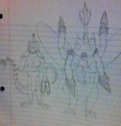 Holy flug, it's good to be back. Upgraded EvolGigan and Megalon designs ...