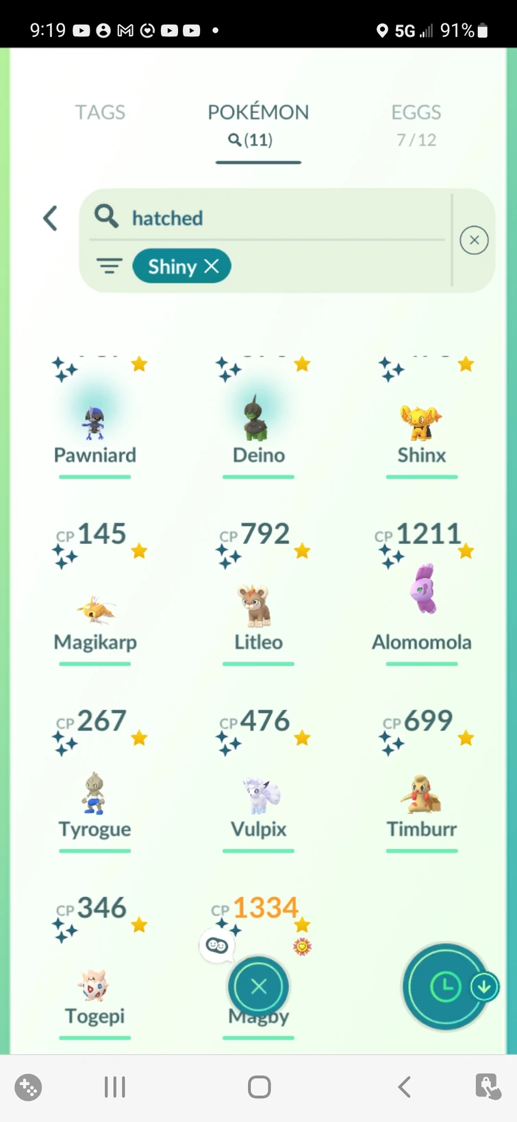 Turns out I had two back to back Shiny Strange Eggs in November that I ...