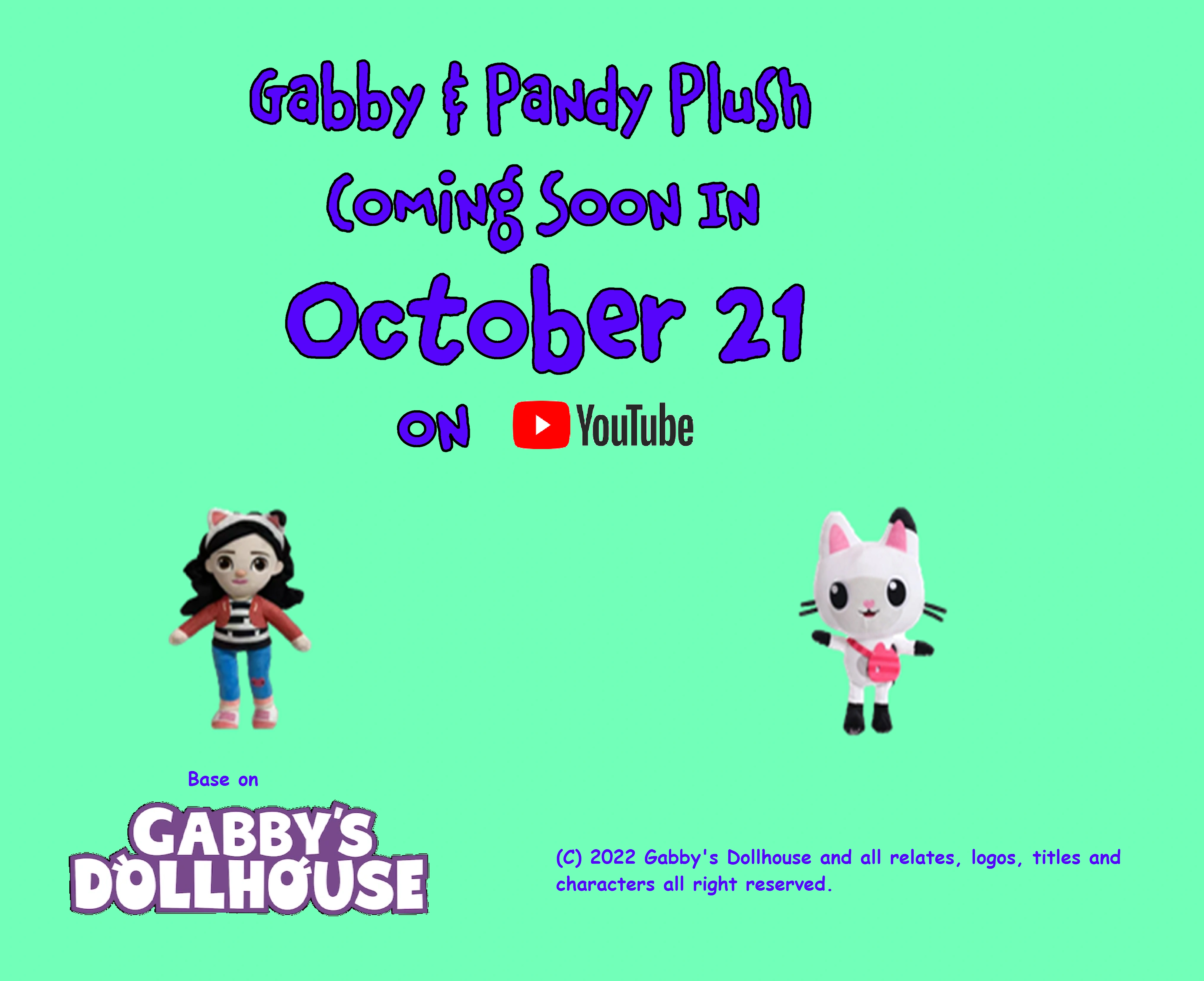 Upcoming Youtube channels call "Gabby & Pandy Plush" October 21 | Fandom