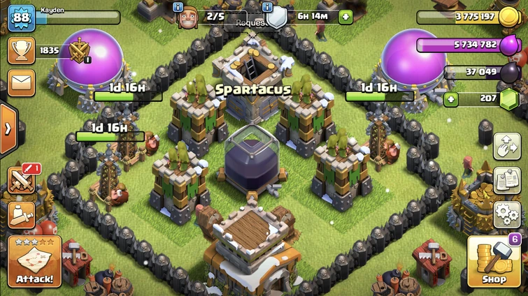 Just asking everyone honest opinion should I go to th9 with out maxing ...