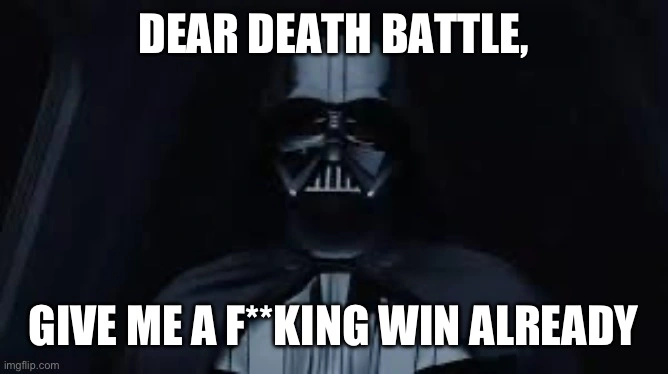 A meme I made while mourning the death of Lord Vader | Fandom