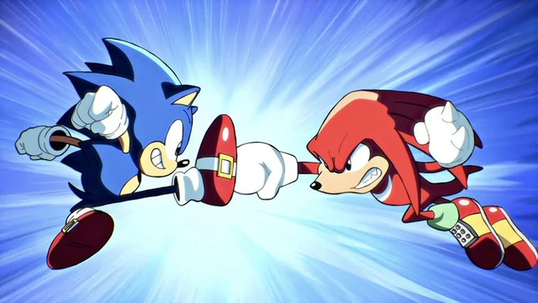 Why is sonic and Knuckles fighting [wrong Answers only] | Fandom
