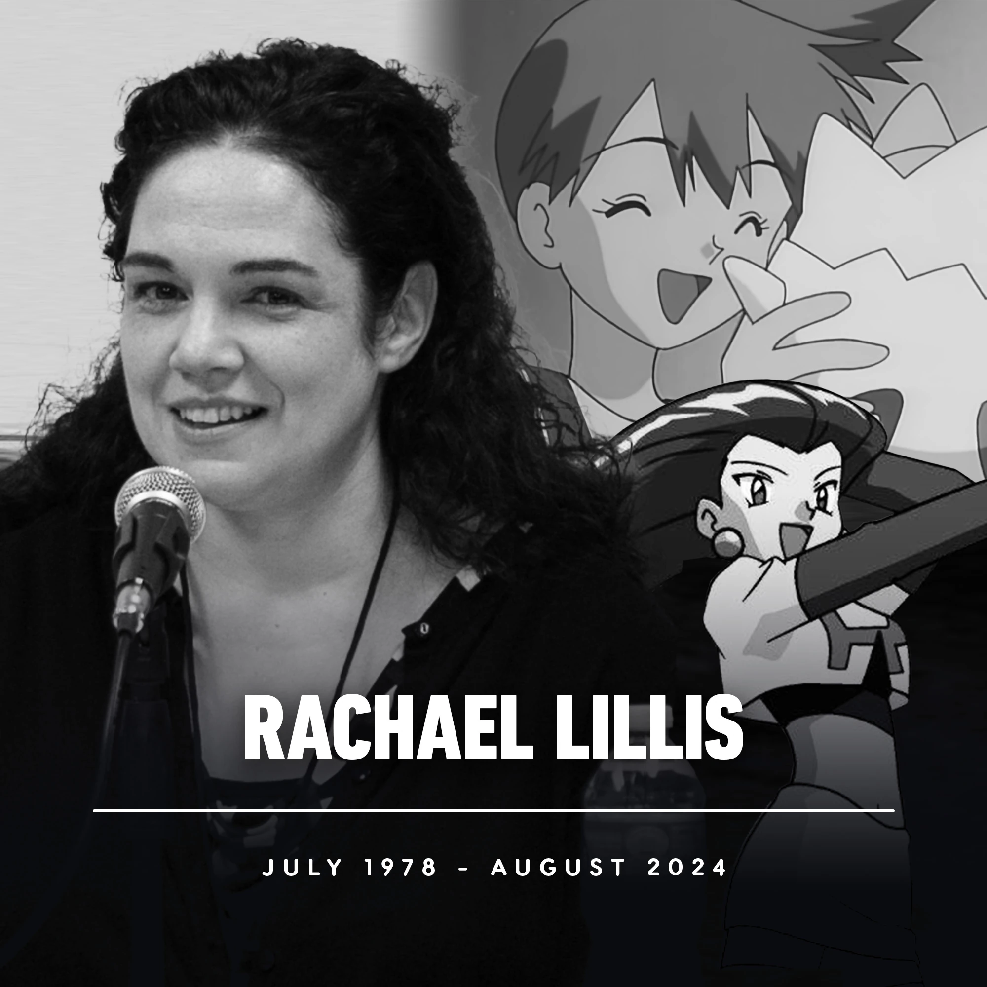 R.I.P. and Gotta Catch'em All, Rachael Lillis | Fandom