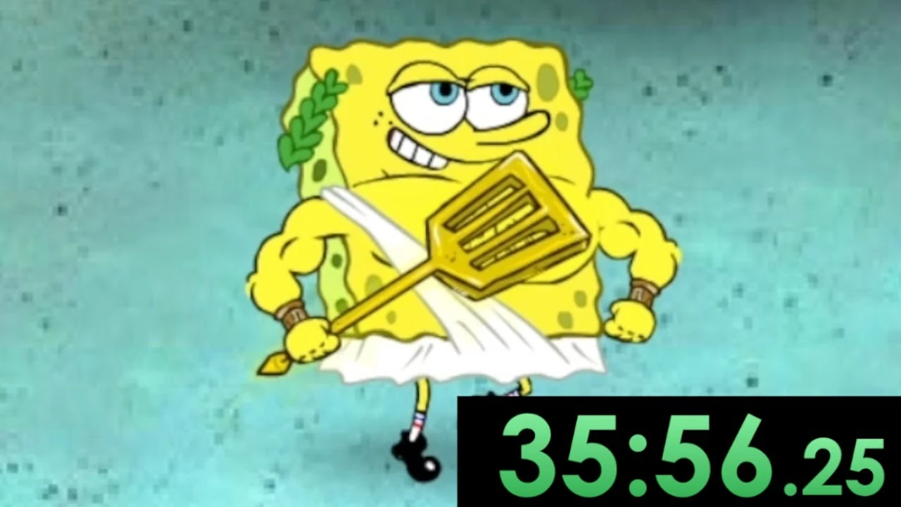 Someone tried to speedrun some official SpongeBob Flash games | Fandom