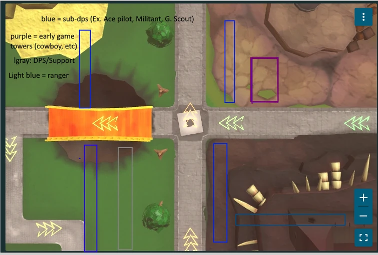 Crossroads: Best spot for every type of tower | Fandom