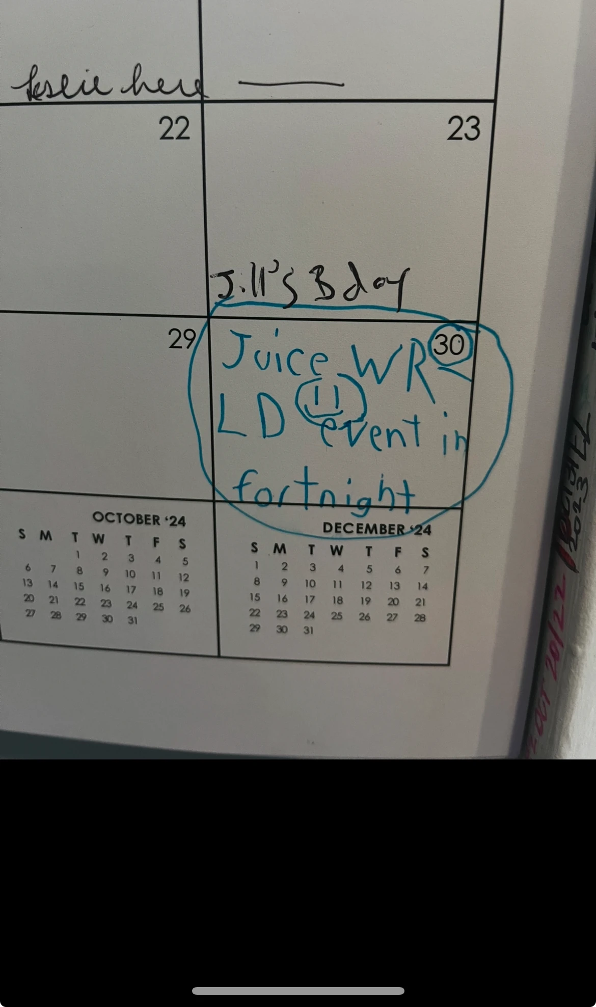 My brother vandalized the family calendar | Fandom