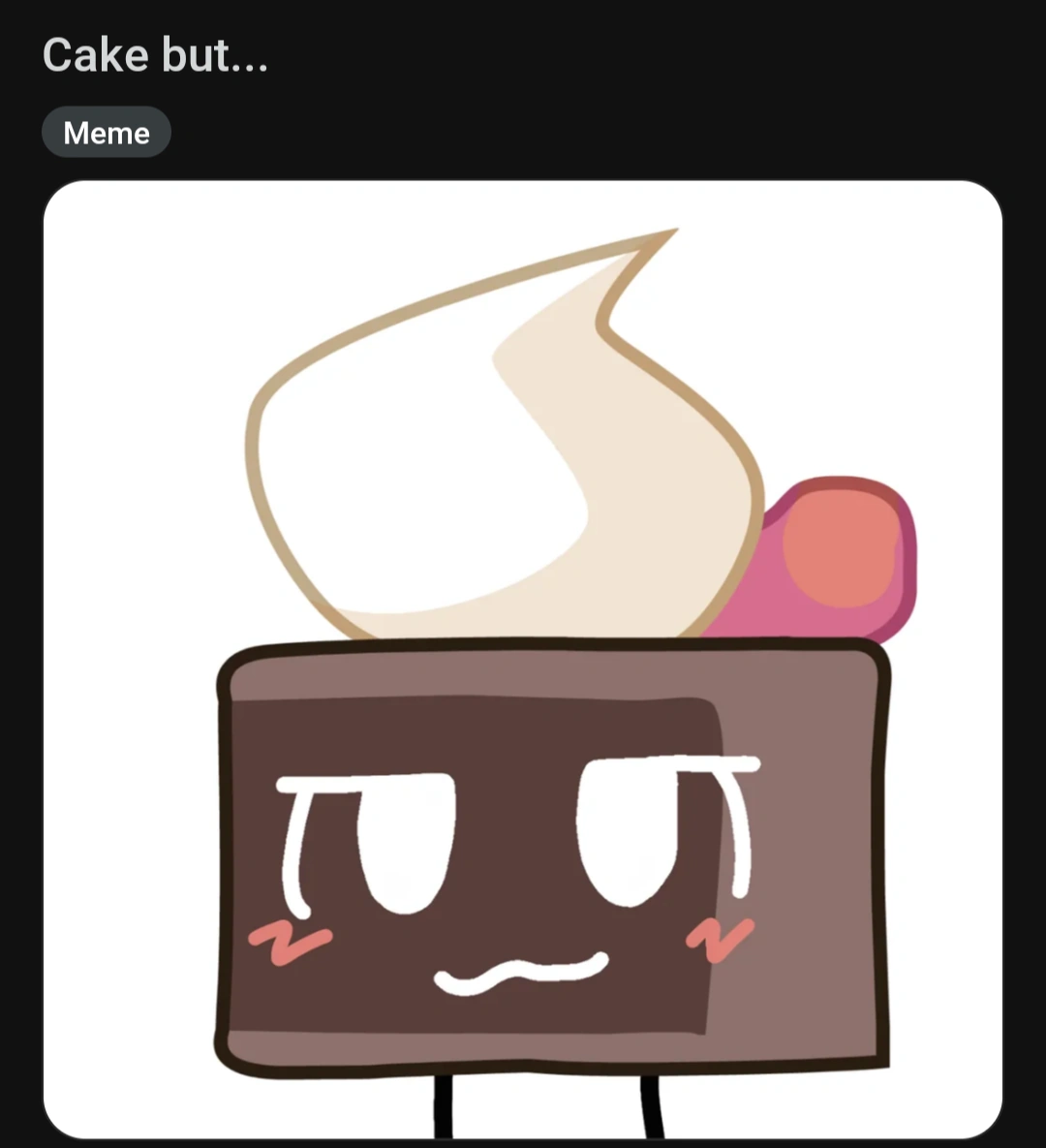 I would have stopped being a cake fan at this point tbh | Fandom