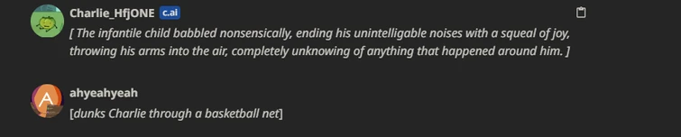 bored so here's c.ai being deranged! | Fandom