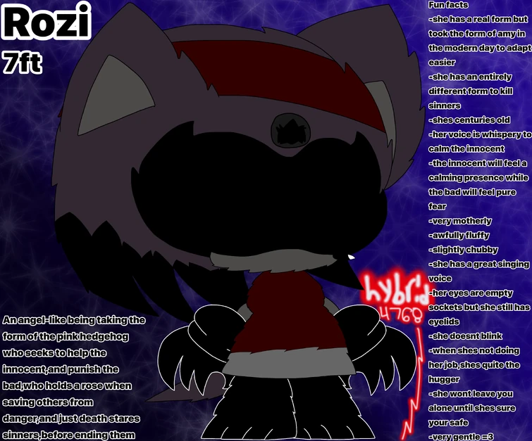 Rozi's first ever ref sheet | Fandom