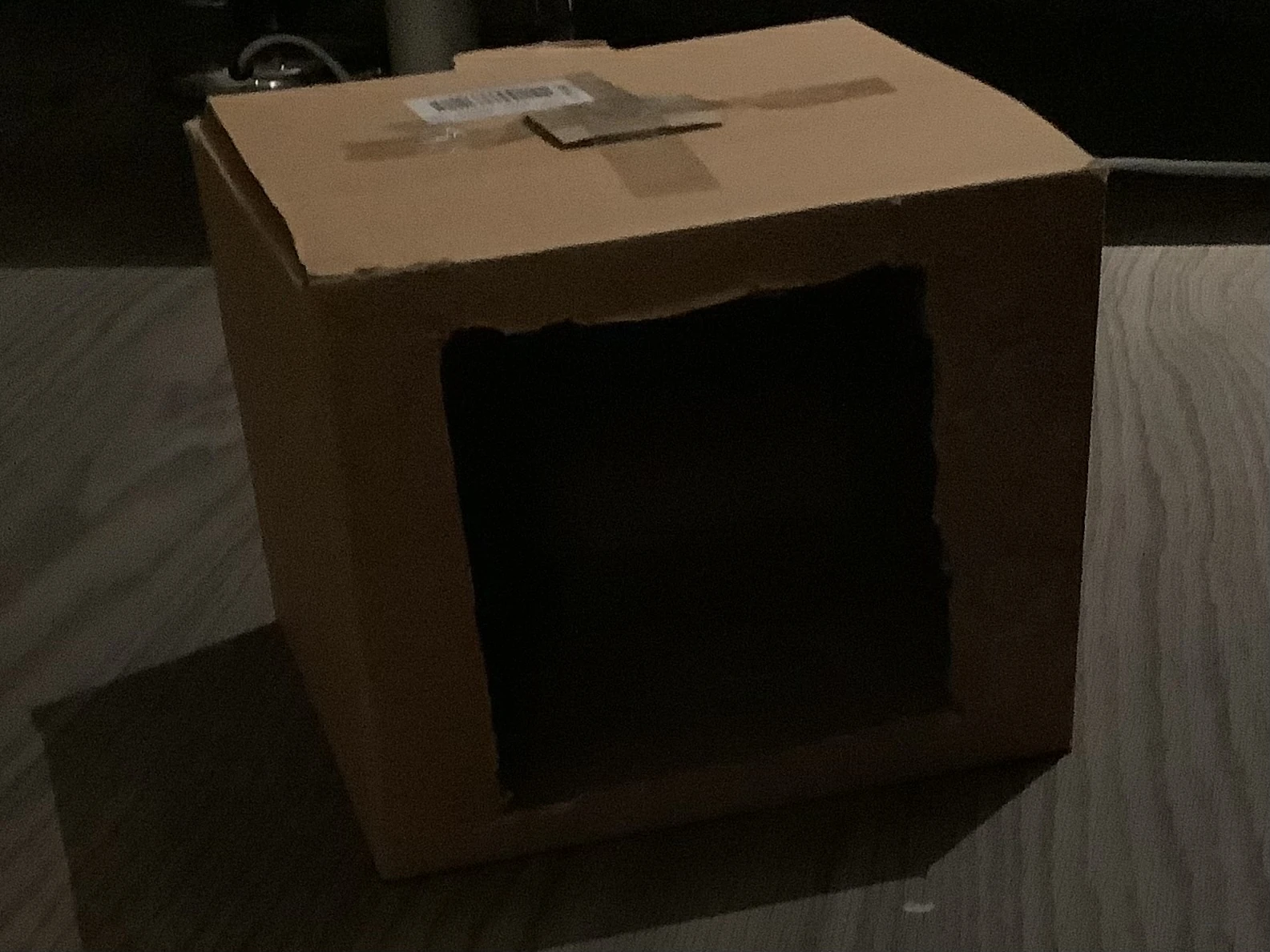 made some cardboard tv | Fandom