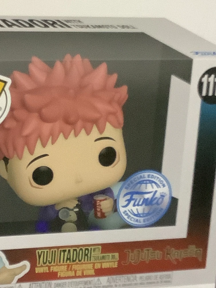Yuji in a funko pop box | Fandom