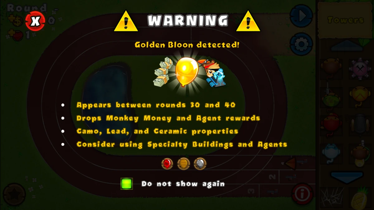 Golden Bloon (BTD5 Mobile) | Bloons Wiki | Fandom