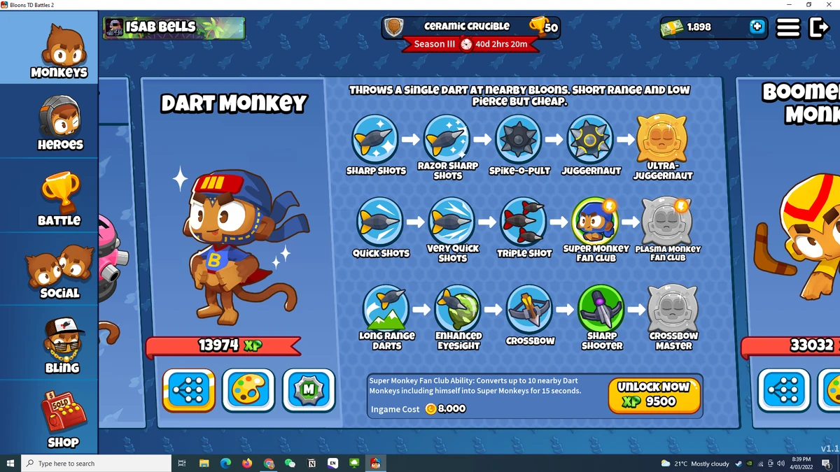 Super Monkey Fan Club (BTDB2) | Bloons Wiki | Fandom