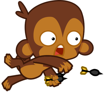 Btd5 Coloring Pages Dart Monkey
