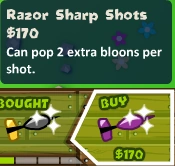 Razor Sharp Shots (BTD5) | Bloons Wiki | Fandom