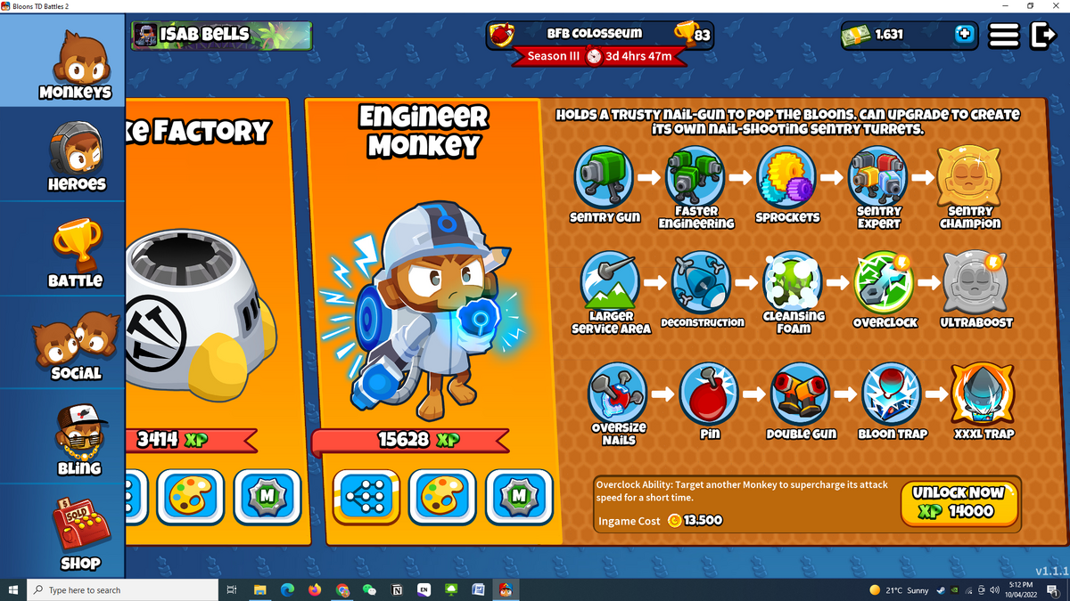 Overclock (BTDB2) | Bloons Wiki | Fandom