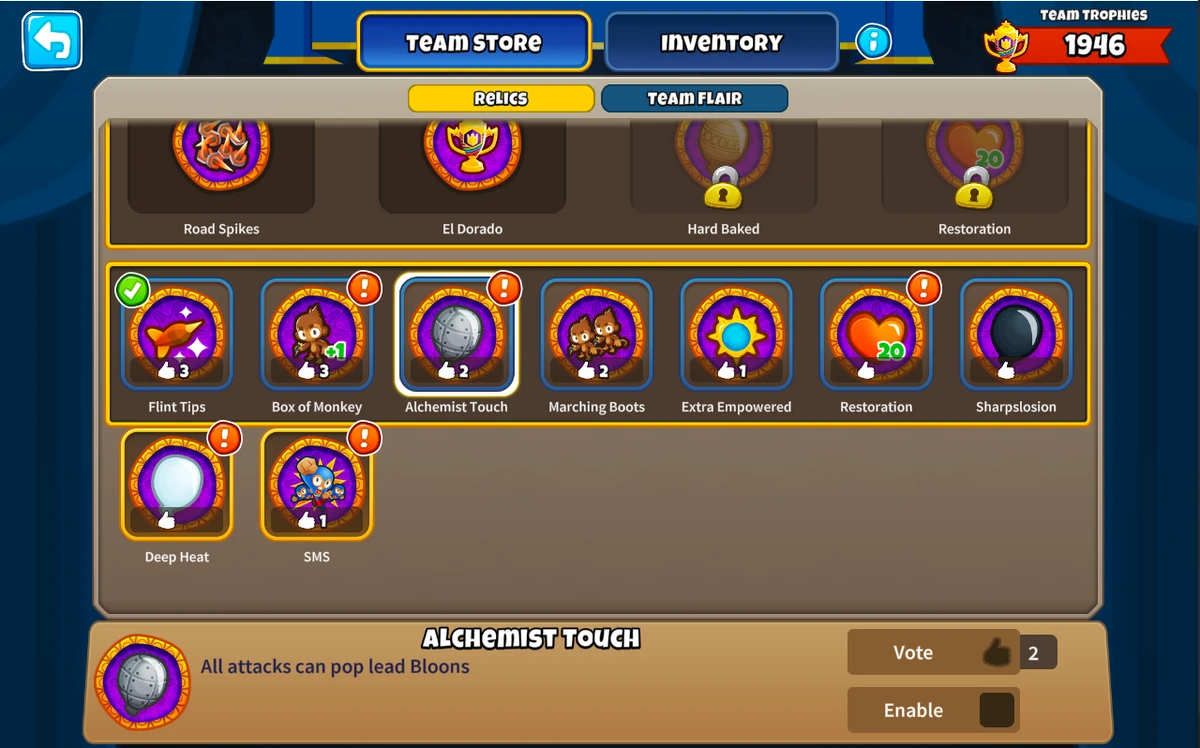 Alchemist Touch | Bloons Wiki | Fandom