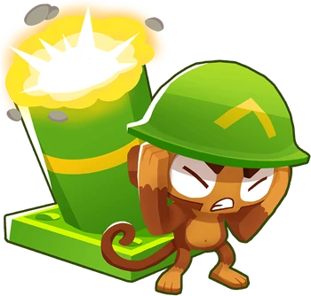 Mortar Monkey (BTDB2) | Bloons Wiki | Fandom
