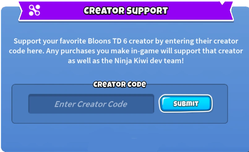 Creator Support | Bloons Wiki | Fandom