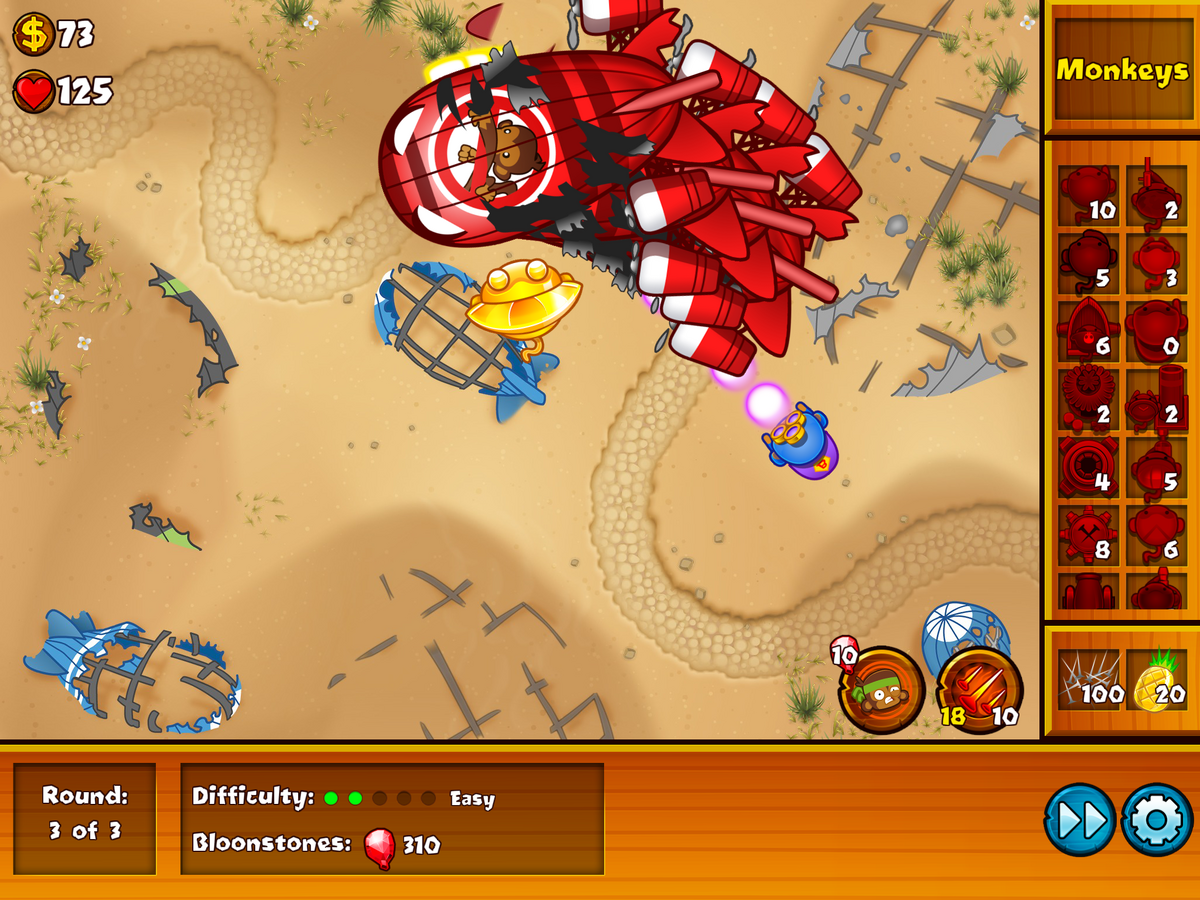 Packed Moab Class Bloons Wiki Fandom