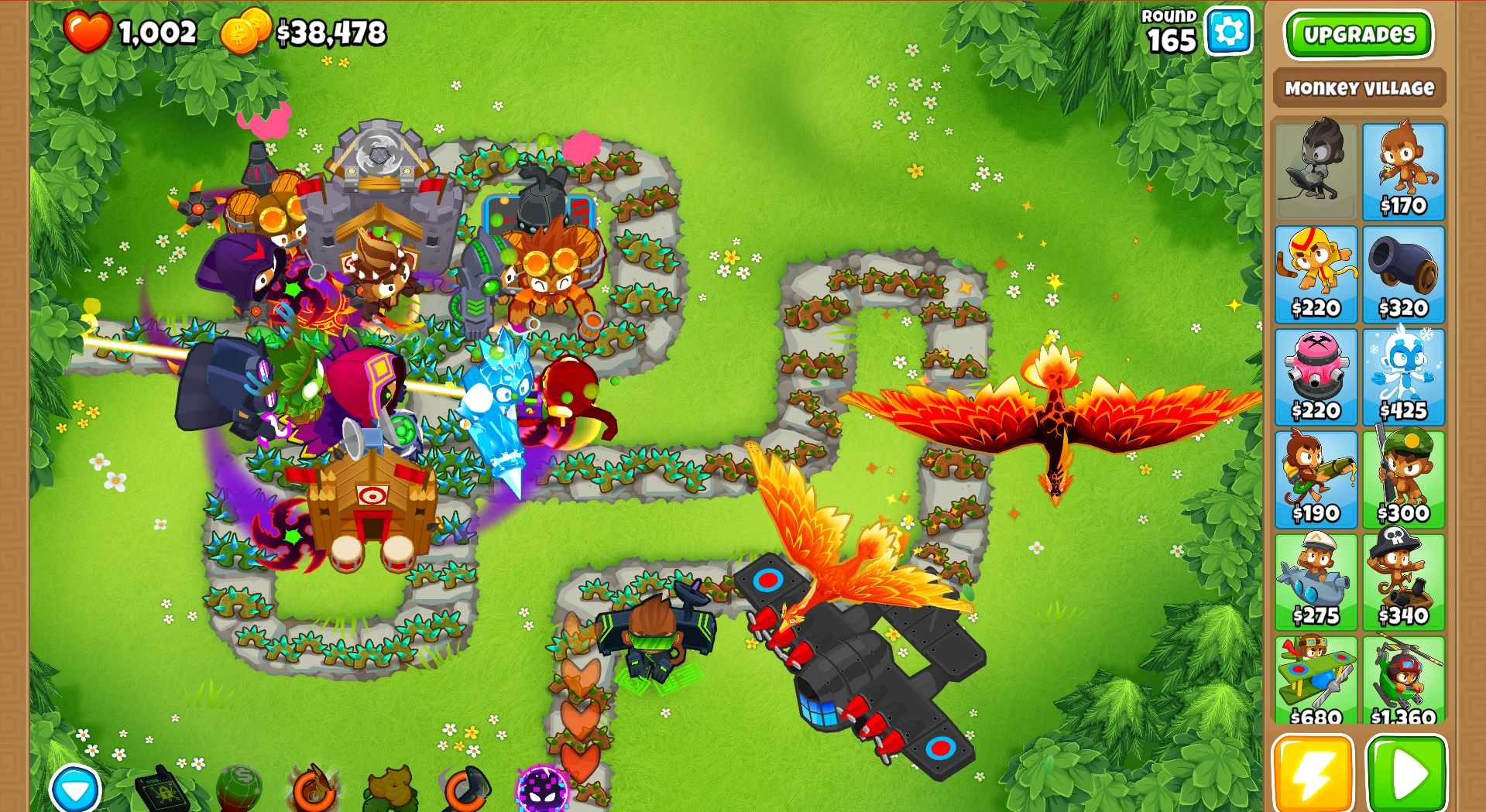 tower balloon defence