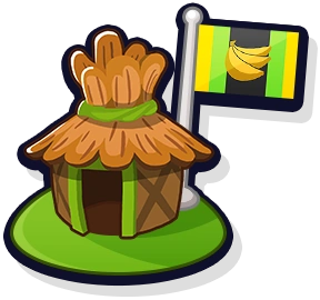 Monkey Village Banana Flag | Bloons Wiki | Fandom