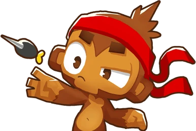 btd5 coloring pages dart monkey