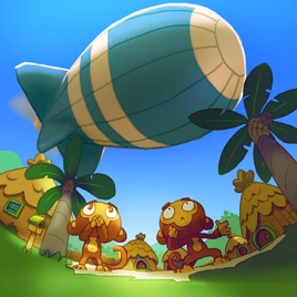 Massive Ornary Air Blimp (MOAB) | Bloons Wiki | Fandom