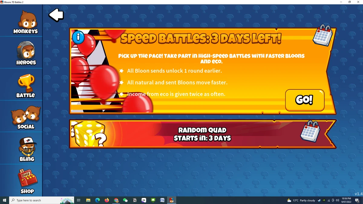 Speed Battles (BTDB2) | Bloons Wiki | Fandom