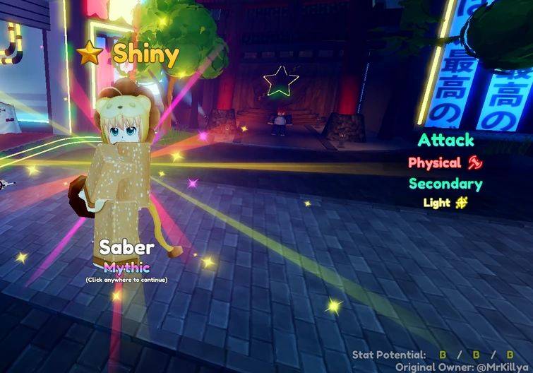 got shiny saber already | Fandom