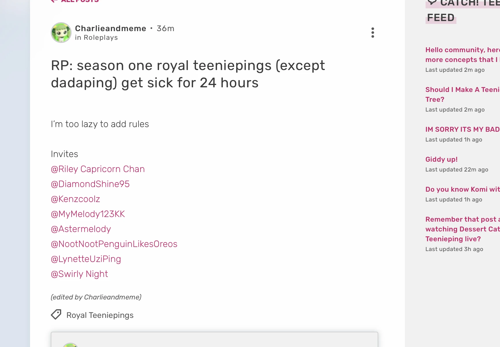 Guys will you Join my rp? | Fandom