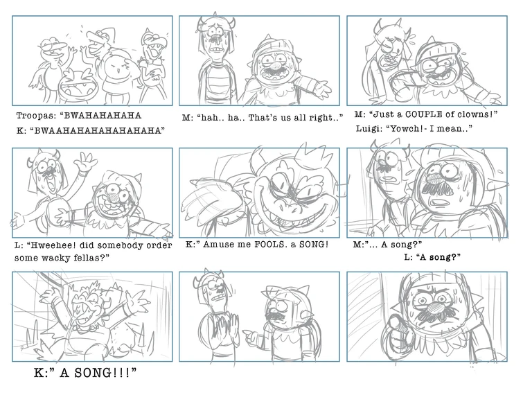 Super Mario Bros (2022) - Leaked Storyboard | Fandom
