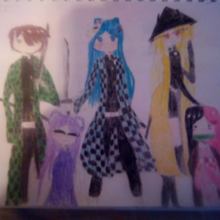 Here is my drawing that I did for the Krew | Fandom