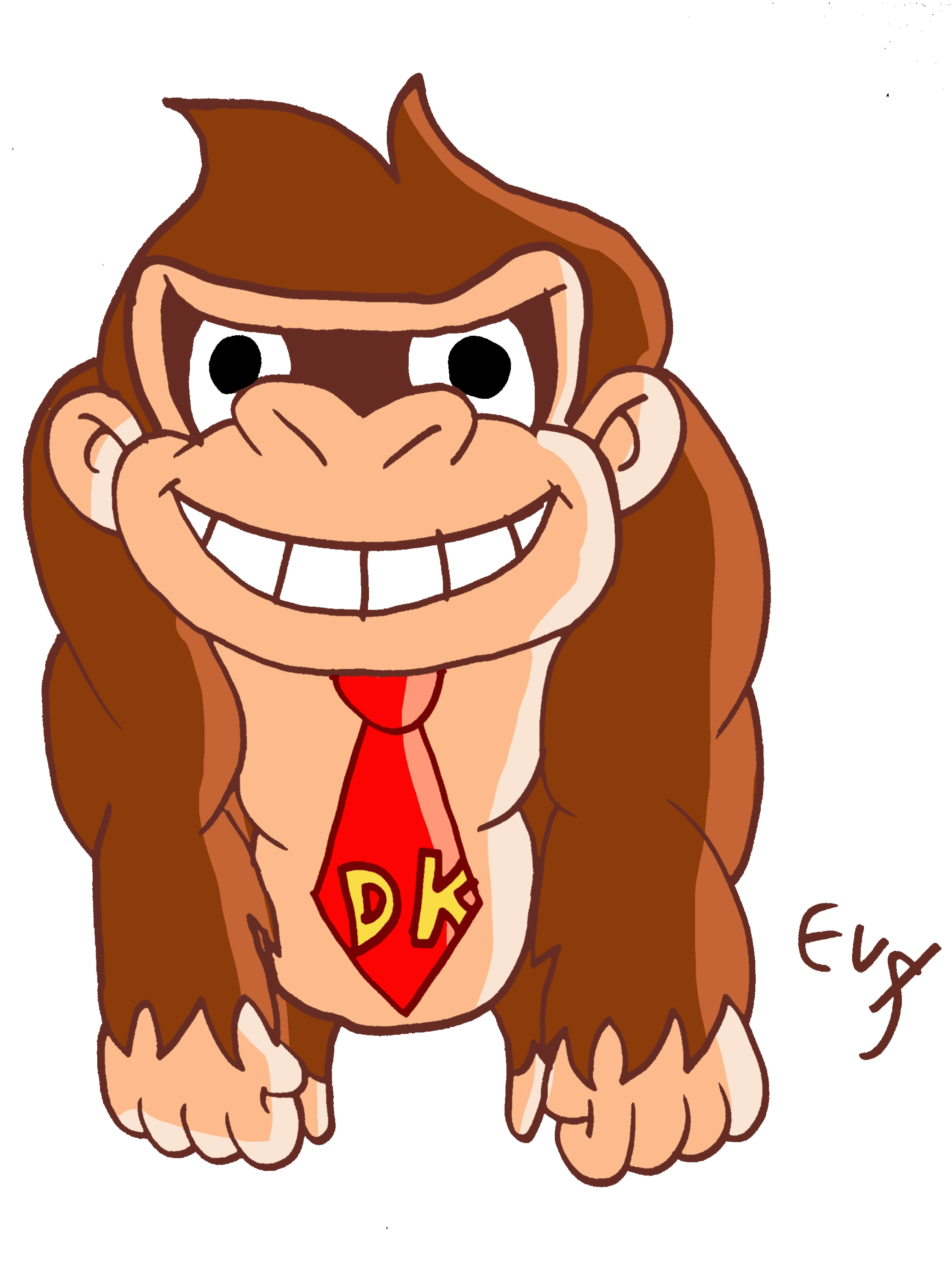 My drawing of DK | Fandom