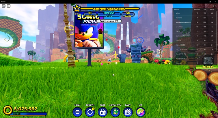 New Sonic Prime ads in Sonic Speed Simulator | Fandom