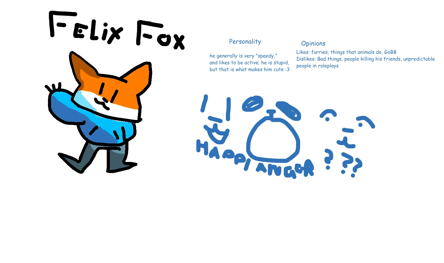 Felix the Fox - Oc Sheet | Fandom